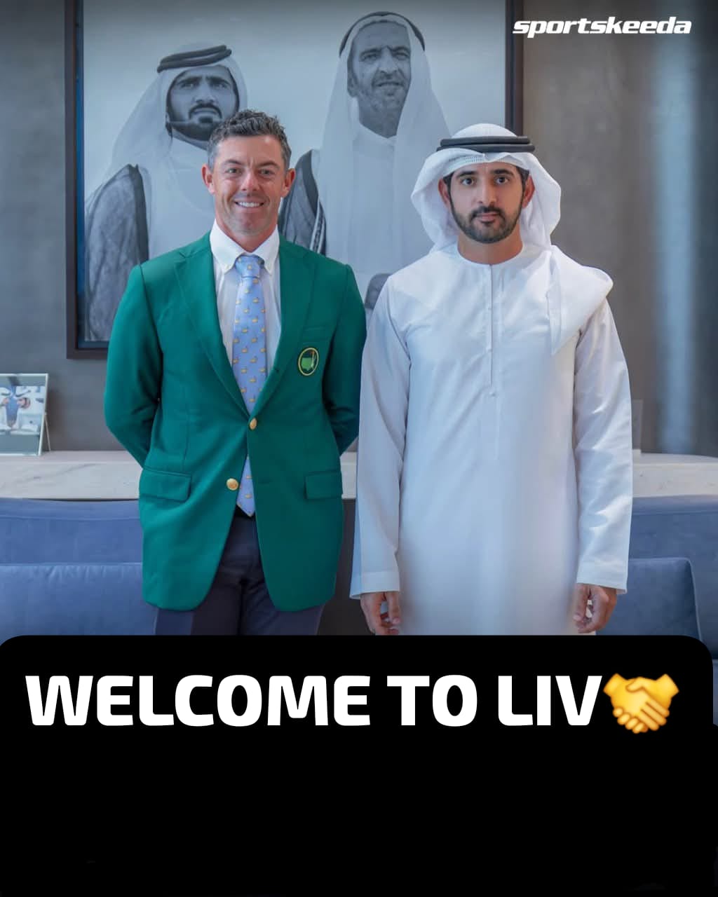 SAUDI Crown Prince Welcomes Rory McIlroy to LIV Golf after signing ...