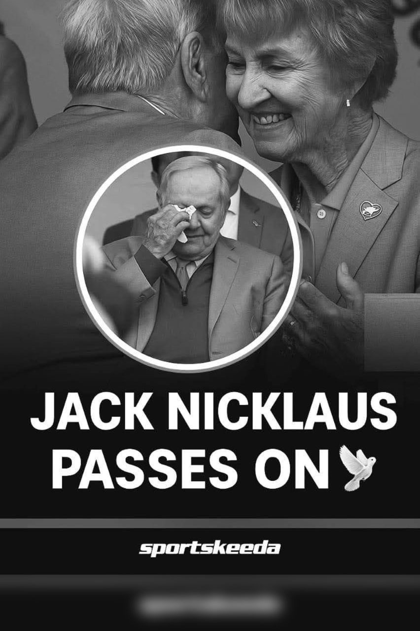SAD NEWS: Golf Legend Jack Nicklaus Has Passed Away — Tiger Woods and ...